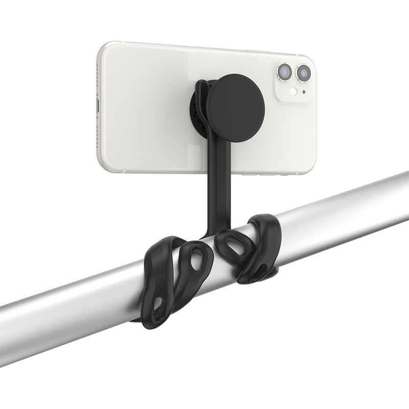 PopMount 2 Flex Black / אביזרים לסלולר - מומדיה