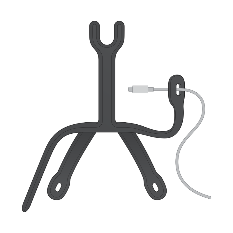 PopMount 2 Flex Black / אביזרים לסלולר - מומדיה